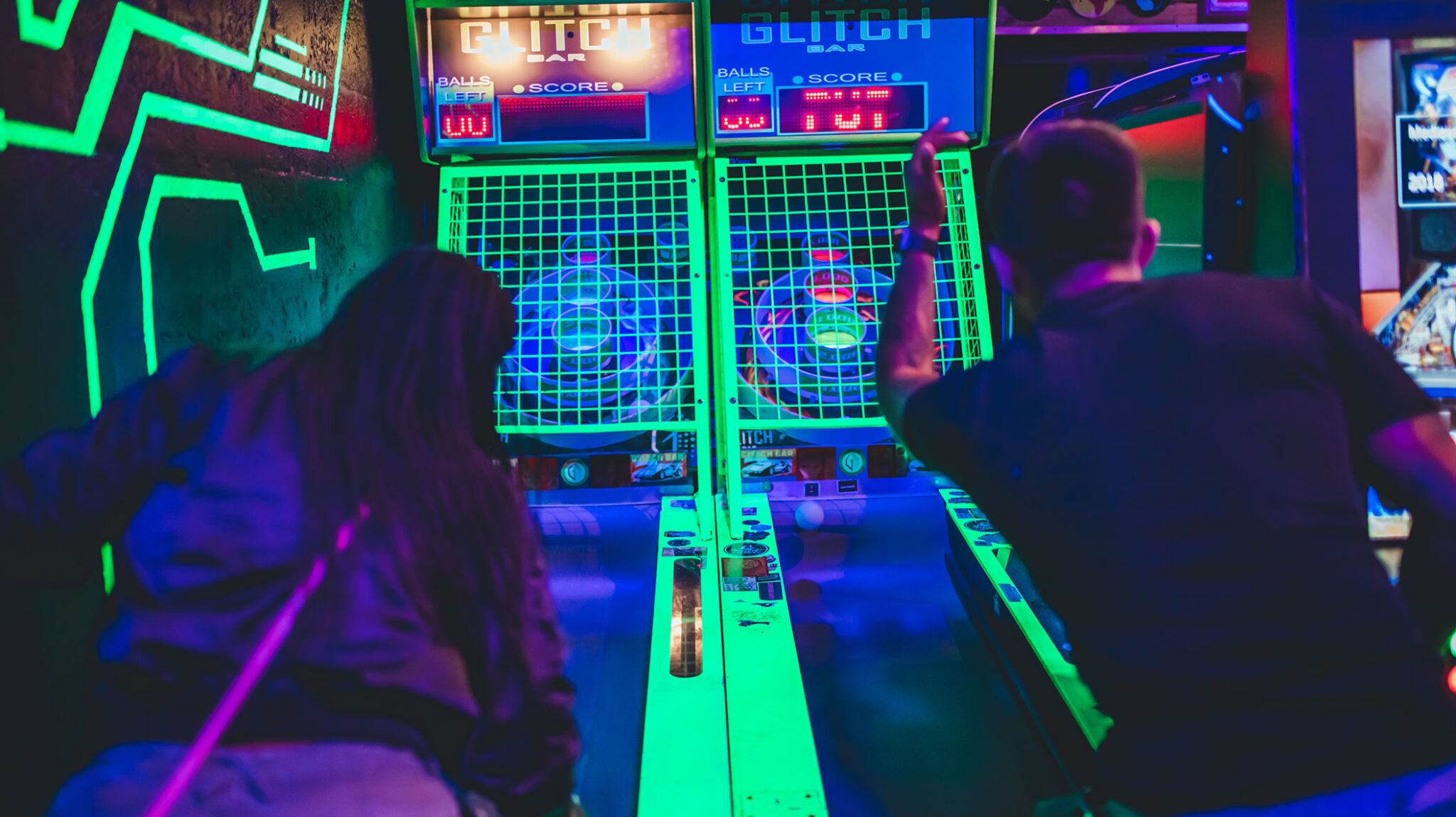 Gallery | Glitch Bar & Arcade